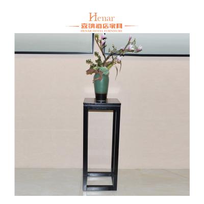 China Black Round American Coffee End Tables For Hotel Furniture SGS for sale