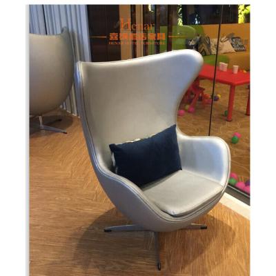 China Standard Luxury Living Room Furniture Stainless Steel PU Leather Chair For Cafeteria for sale
