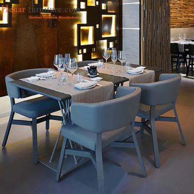 China Durable Frame Restaurant Furniture Modern Dining Room Chairs With Wood Leg for sale