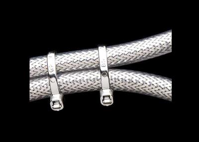 Cina 304 coperture intrecciate inossidabili del tubo flessibile, copertura del tubo flessibile intrecciata acciaio durevole in vendita