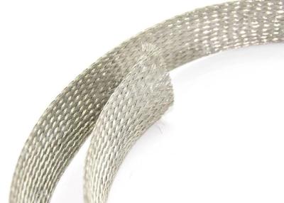 China Zilveren Kleur Ingeblikte Koper Gevlechte Sleeving-Schuring Bestand 100 M/Spool Te koop