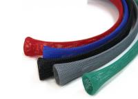 China PET Expandable Braided Sleeving 3mm-76mm for Cable Harness Protection for sale