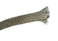 China Custom Diameter Tinned Copper Braid Shield for Cable Wire Grounding Harness EMI Protection for sale