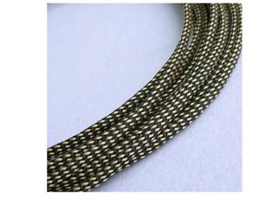 China Preto Sleeving trançado expansível do ANIMAL DE ESTIMAÇÃO bonde para a proteção do cabo da isolação térmica à venda