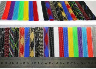 China Sleeving trançado bonde da boa elasticidade para a chama - cabo expansível retardador à venda