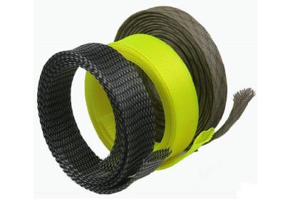 China Sleeving trançado bonde resistente da abrasão de RoHS para a gestão do fio/cabo à venda