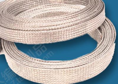 China Round Copper Wire Stainless Steel Braided Sleeving For Cable Shielding / Conducting for sale
