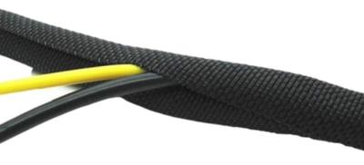 China PP Self Wrapping Split Braided Sleeving Uv Resistant Split Loom for sale