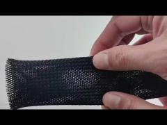 De duurzame Flexibele Koker van de Klitbandkabel voor Milieuvriendelijk Draadbeheer