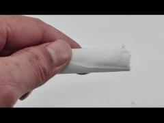 Het gele Kleur Zelf Verpakken Gespleten Gevlechte Sleeving voor Elektrodraden
