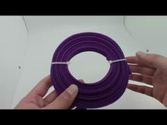 Sleeving trançado expansível do filamento liso de nylon para o cabo/mangueira de proteção