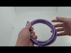 PC-Voedingkabel Sleeving, Katoen Gevlechte Kabel Sleeving voor USB-Kabel