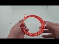 Halogeen van Sleeving van de kabelbeveiliging het Katoen Gevlechte Vrij voor HDMI-Kabels