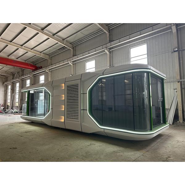 Quality Mobile Container Hotel Prefabricated Capsule House For Touring Online Technical for sale