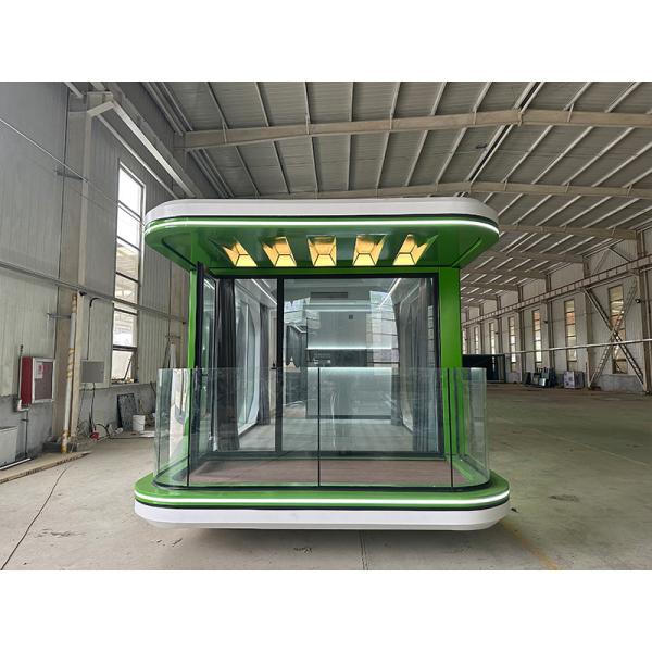 Quality Mobile Container Hotel Prefabricated Capsule House For Touring Online Technical for sale
