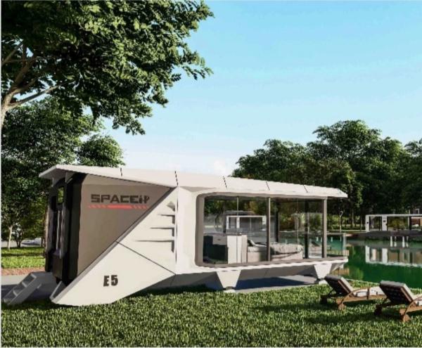 Quality Villa Steel Structure Scenic Resort end Integrated Smart House Mobile Container for sale