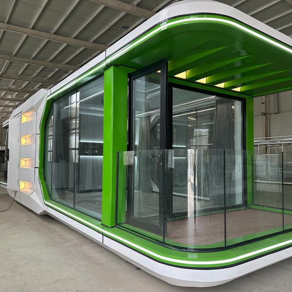 Quality Luxury Mobile Hotel Home Stay Resort Building Prefab Vessel Capsule Cabin for sale