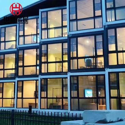 Cina Casa di container pieghevole per appartamento a colori personalizzati in Engineering Hospital Hotel in vendita