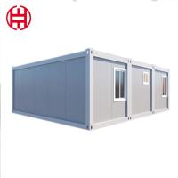China Composable Flat-packed Container House for Hotel Engineering Hospital Flexible Layout for sale