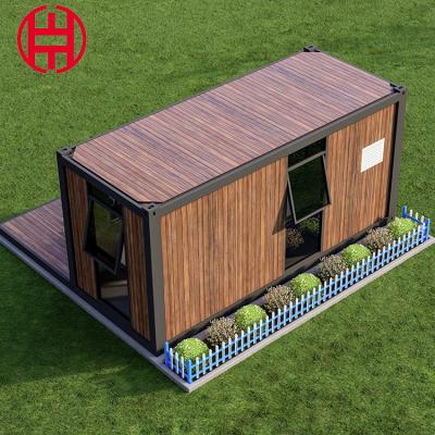 China Afneembare container Kleine geprefabriceerde woning met douche Noodstructuur Huis geprefabriceerd Te koop