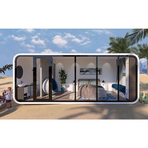 Quality Customized Color 20FT 40FT Luxurious Modern Design Outdoor Prefab House Apple for sale