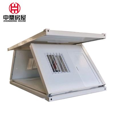China Pequena casa dobrável pequena casa modular pré-fabricada Container Casa dobrável com 2 quartos à venda