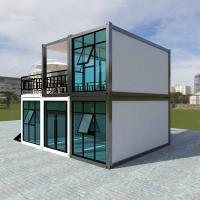 China Detachable Container 2 Bedroom House Spacious and Comfortable Temporary Accommodation for sale