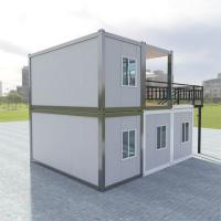 China Detachable Container 2 Bedroom House Spacious and Comfortable Temporary Accommodation for sale
