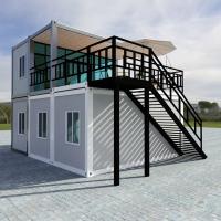 China Detachable Container 2 Bedroom House Spacious and Comfortable Temporary Accommodation for sale