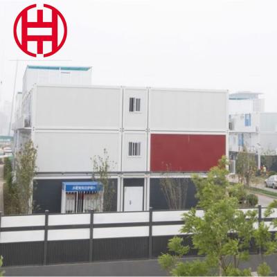 中国 店舗のためのカスタマイズされた色折り畳みコンテナハウス ホテル工学病院学校 販売のため
