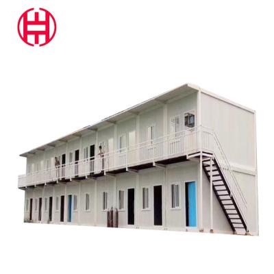 China Moderne ontwerp stijl Afneembare 20ft Shipping Frame Container House voor ruimtebesparing Te koop