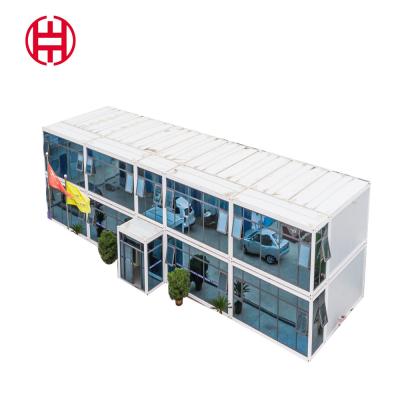 China Casa de contêineres de 20 pés de comprimento e de 20 pés de comprimento à venda