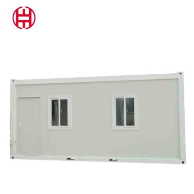 China 20ft flat-packed container huis met online technische ondersteuning en afneembare ontwerp Te koop