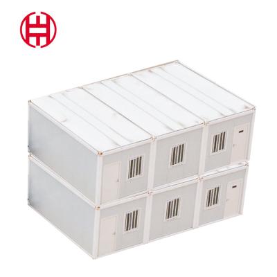 China 20ft flat-packed container huis met online technische ondersteuning en afneembare ontwerp Te koop