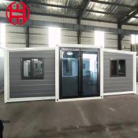 China Expandable Container House in Prefab Modular Office Cabin with Foldable Structure for sale