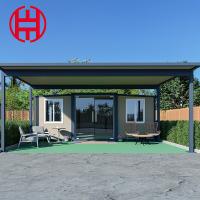 China Expandable Container House in Prefab Modular Office Cabin with Foldable Structure for sale