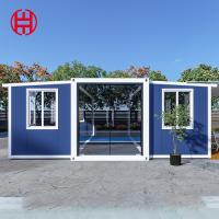 China Expandable Container House in Prefab Modular Office Cabin with Foldable Structure for sale