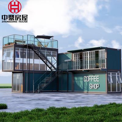 Cina Moderno stile di design 20ft Container House Camera prefabbricata per Store Hotel Engineering in vendita