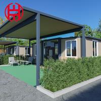 China 20ft 40ft Foldable Expandable Container House in Prefab Modular Homes Customized Color for sale
