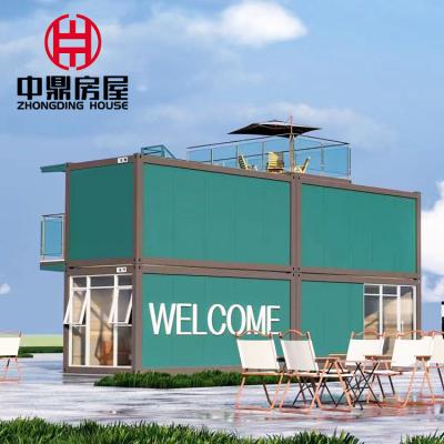 中国 オーダーメイドカラーとオンライン技術サポートの小さなプレファブコンテナコーヒーショップ 販売のため