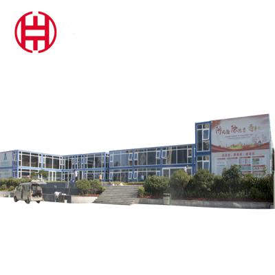 China Op maat gemaakte kleur Vinnige constructie Prefab vuurvaste luxe uitbreidbare containerhuis voor hoteltechniek Te koop