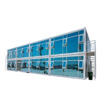 China Customizable Layout 2 Floor Apartment Container Van House for Store Hotel Engineering for sale