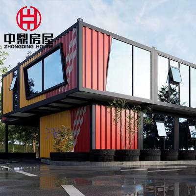 中国 20ft 40ft コンテナハウス 輸送 カスタマイズされた色とOEM/ODMソリューション 販売のため