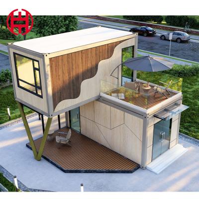 Cina Materiali inclusi Utilizzati Moderno Disegno 20 piedi Camera modulare prefabbricata staccabile per il Coffee Store Club in vendita