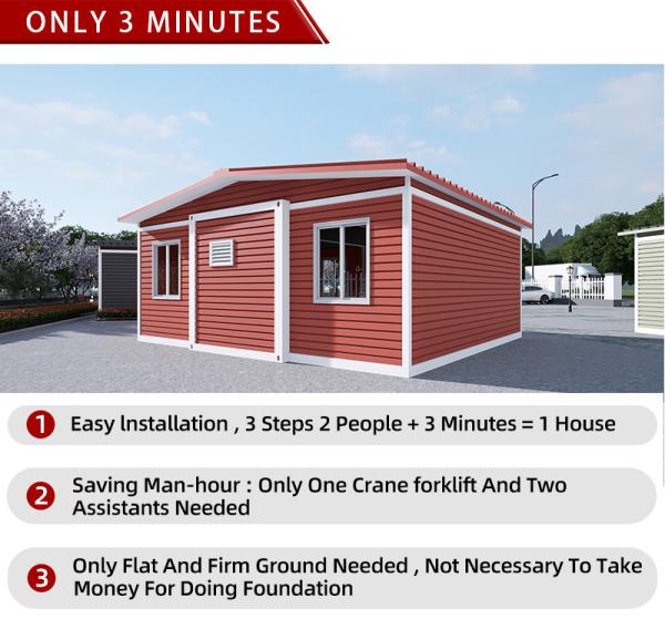 Quality Modern Design Style Apartment Expandable Granny Flat Container Home in CE/AU/US for sale