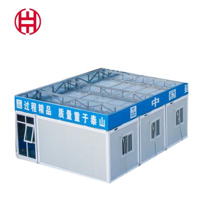Cina Contenitore pieghevole di design moderno Edificio ufficio Casa da soggiorno con colore personalizzato in vendita