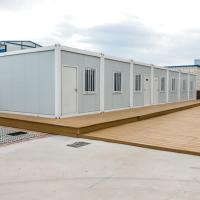China Foldable Office Apartment Container House with and Online Technical Support for sale