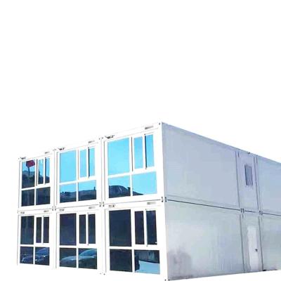 China Snel te installeren vouwbare container prefab kleine huizen met online technische ondersteuning Te koop
