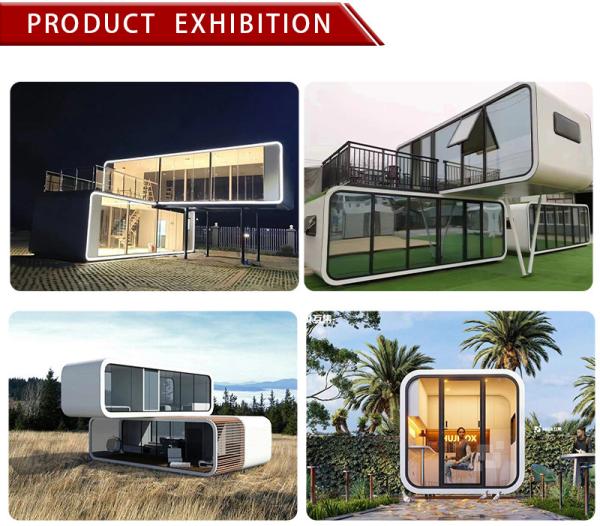 Quality Modern Design Apple Cabin Container Home Prefabricated Space Capsule House for for sale