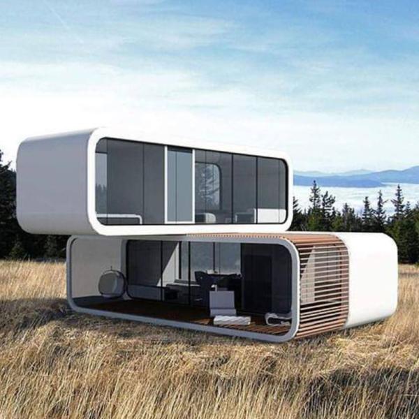 Quality 40ft Portable Home Luxury Apple Cabin Container House with Customized Color and OEM/ODM for sale